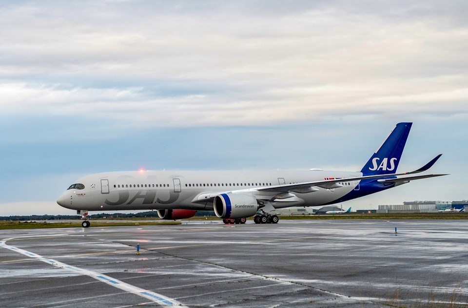 Nytt SAS-rekord i långflygning – flyg24nyheter